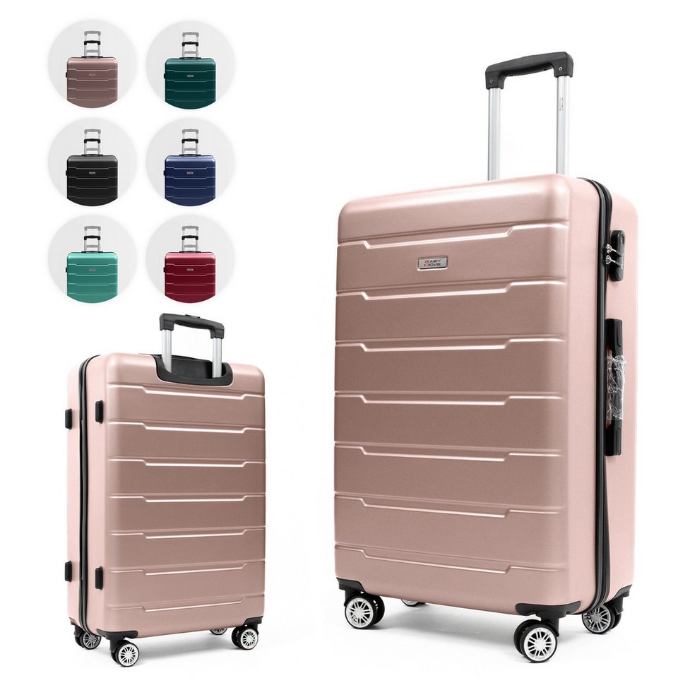 Easy Move Hartschalen Trolley Leichter Rollkoffer Yug Reisekoffer 4